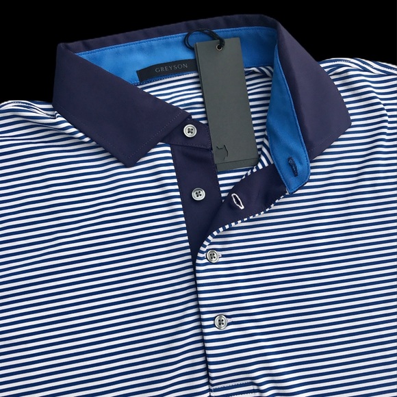 Greyson | Shirts | Greyson Golf Choctaw Performance Polo Shirt 95 ...